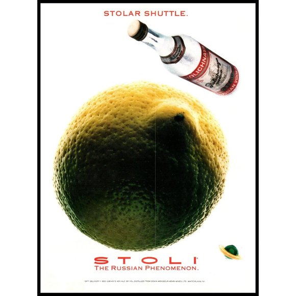 Stolichnaya | Art | 991 Stolichnaya Russian Vodka Stolar Shuttle ...